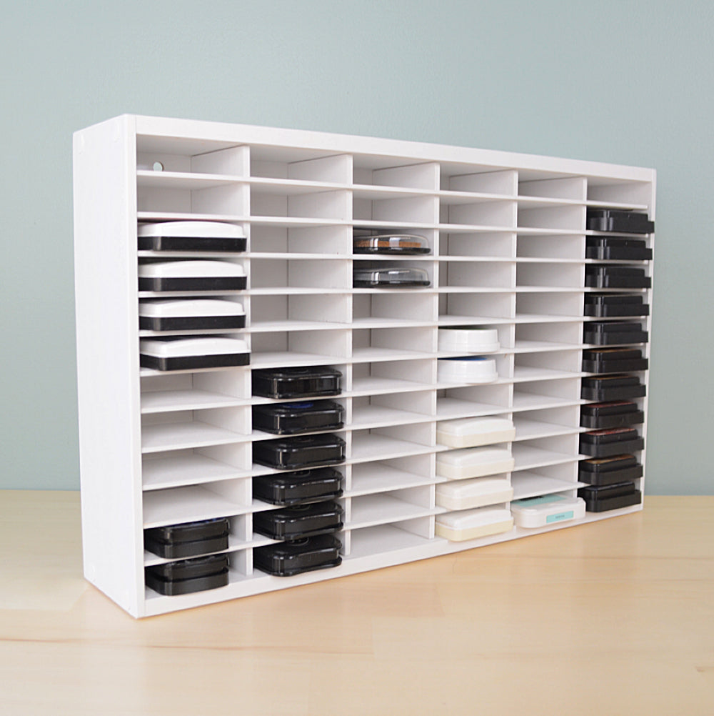 Standard Ink Pad Organizer, Huge 72 Capacity | OrganizeMore