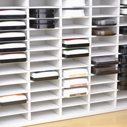 Standard Ink Pad Organizer, Huge 72 Capacity | OrganizeMore