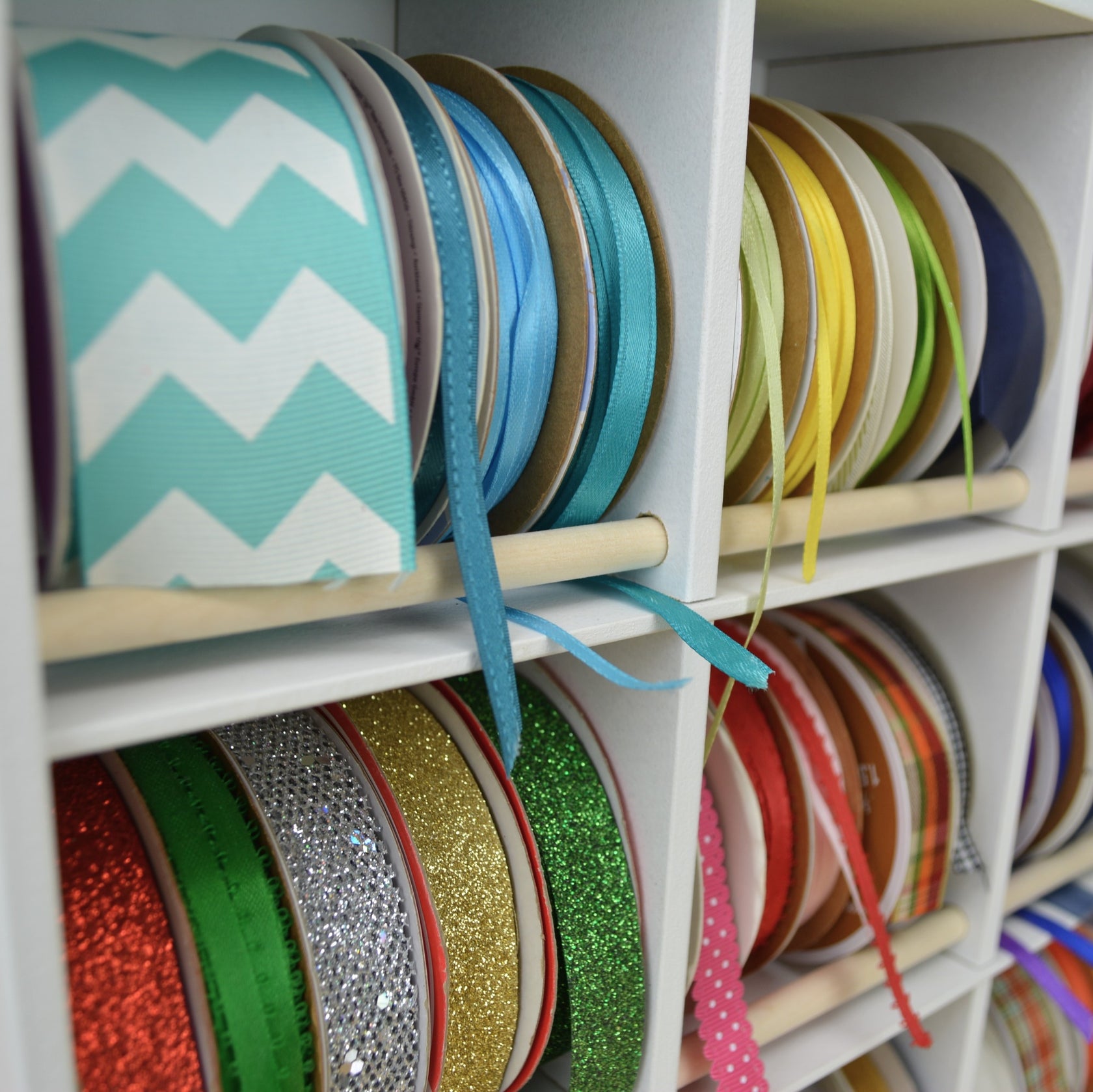 Compact Ribbon Organizer – OrganizeMore