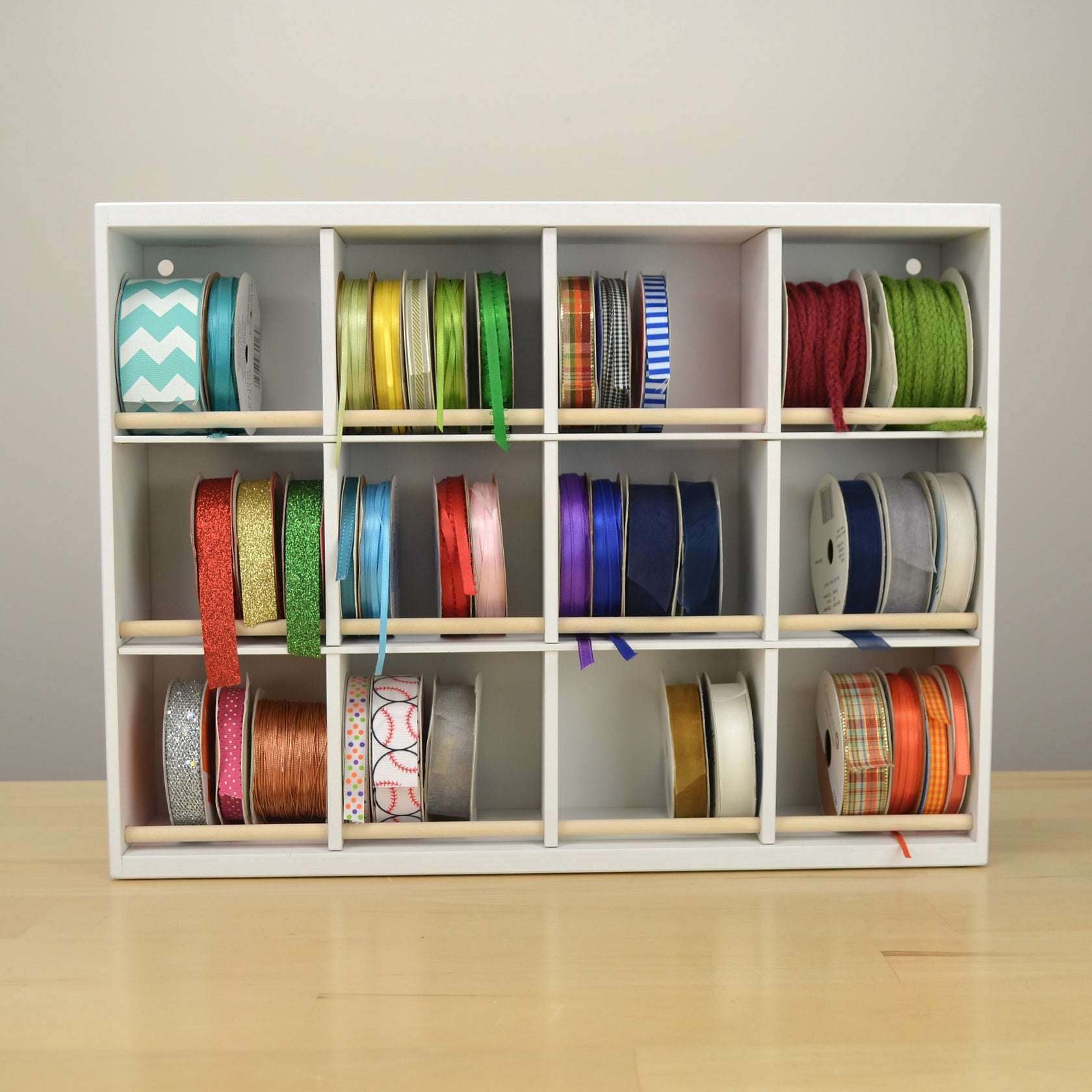 Ribbon Spool Organizer, Easy To Use | OrganizeMore